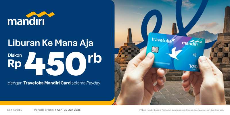 Traveloka Lebaran Promo – Up to 50% Off