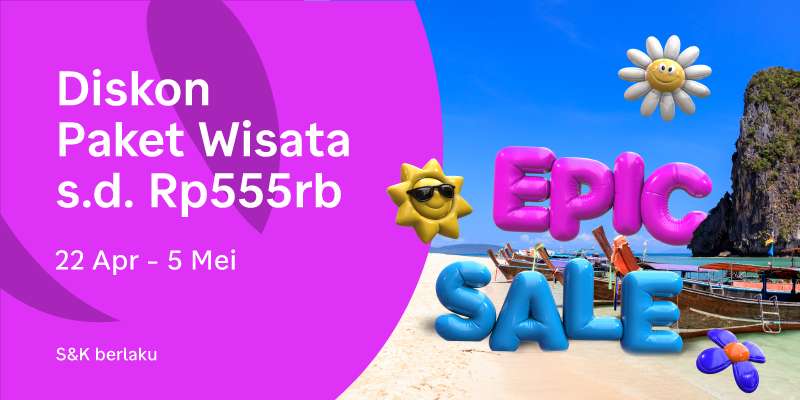 Promo Lebaran Traveloka Diskon s.d. 50%