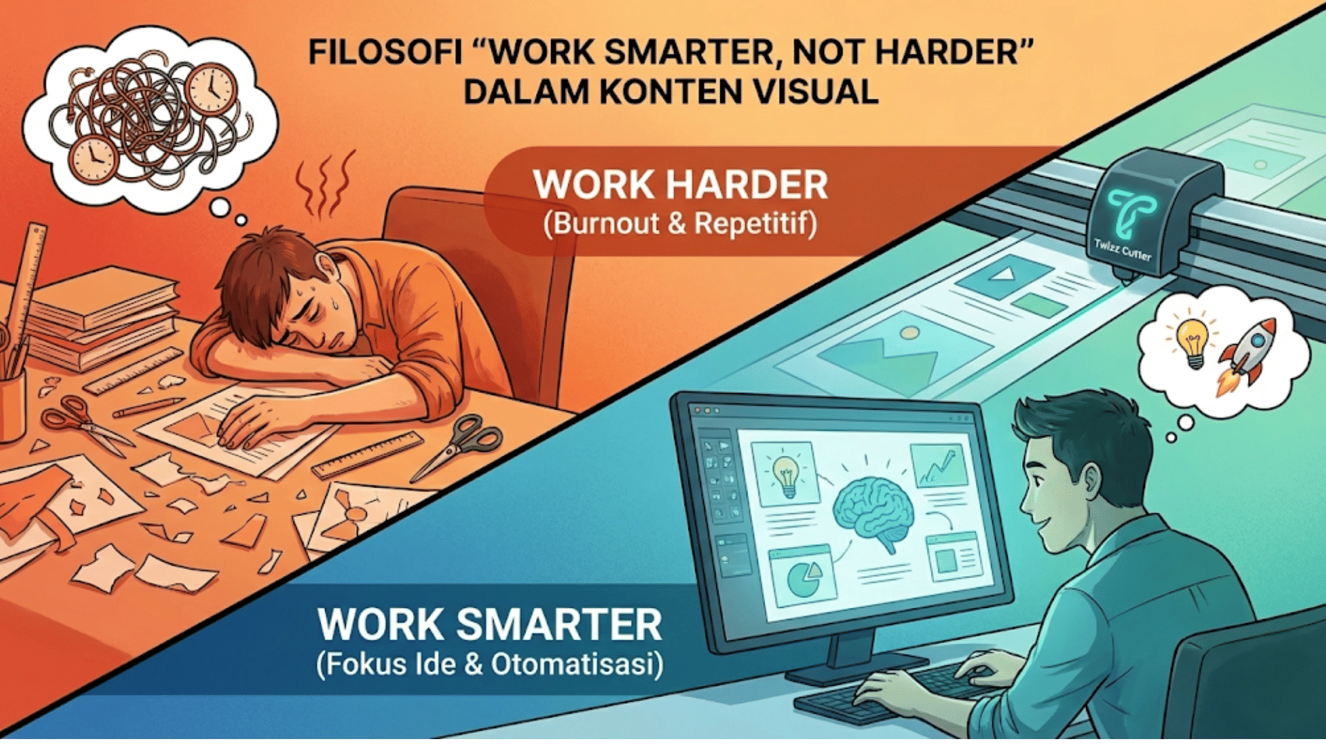 The Work Smarter, Not Harder Philosophy in Visual Content Creation ...