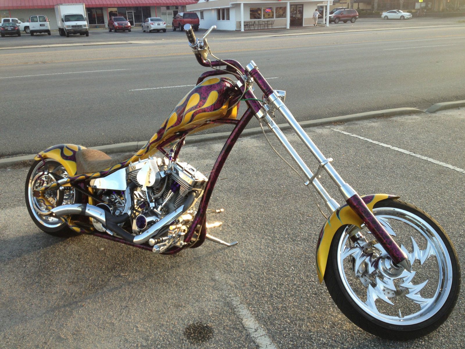 2008 Bourget Python Chopper @ Custom bikes for sale