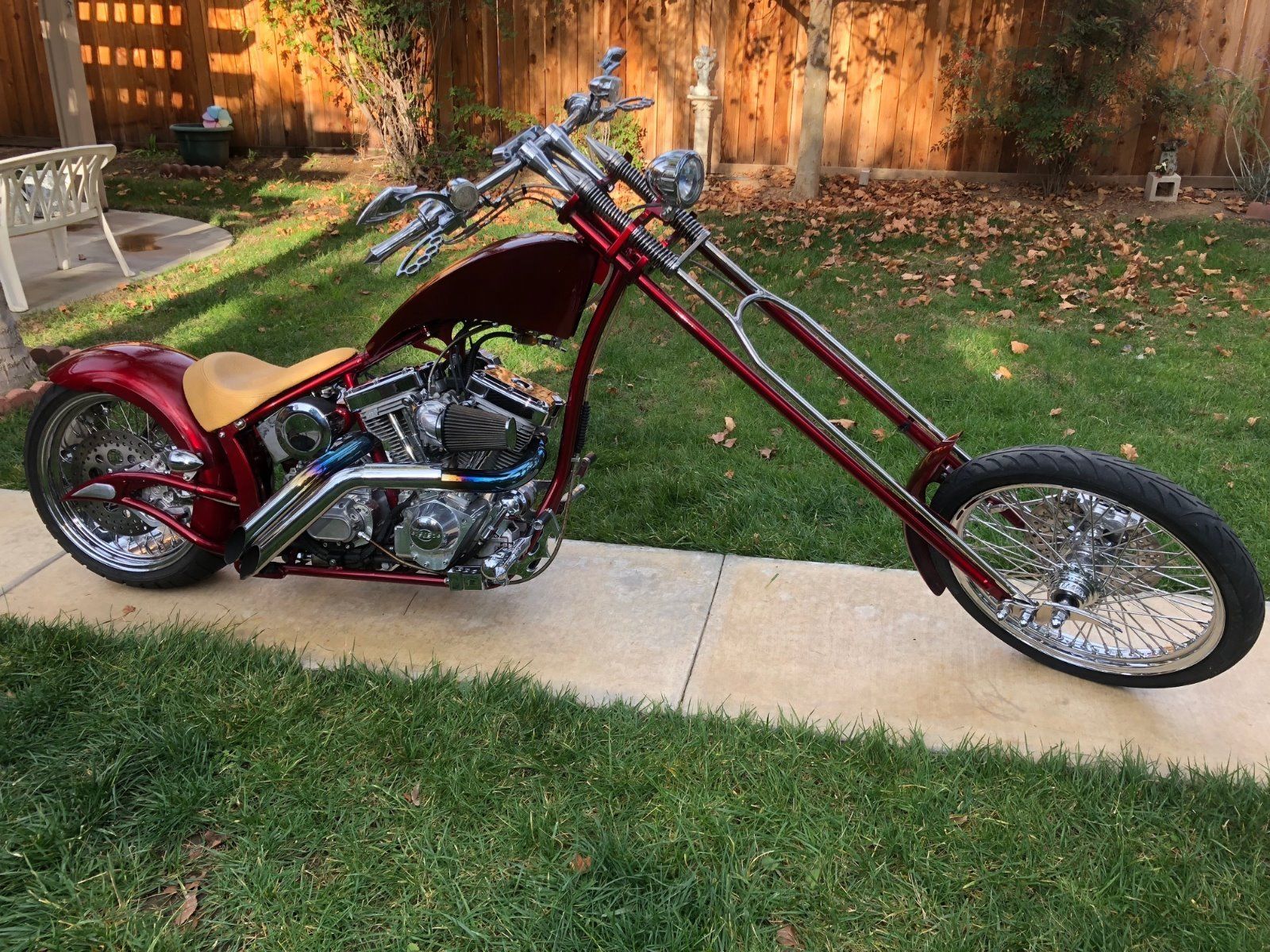 GREAT LOOKING 2007 Custom Built Motorcycles Chopper @ Custom bikes for sale