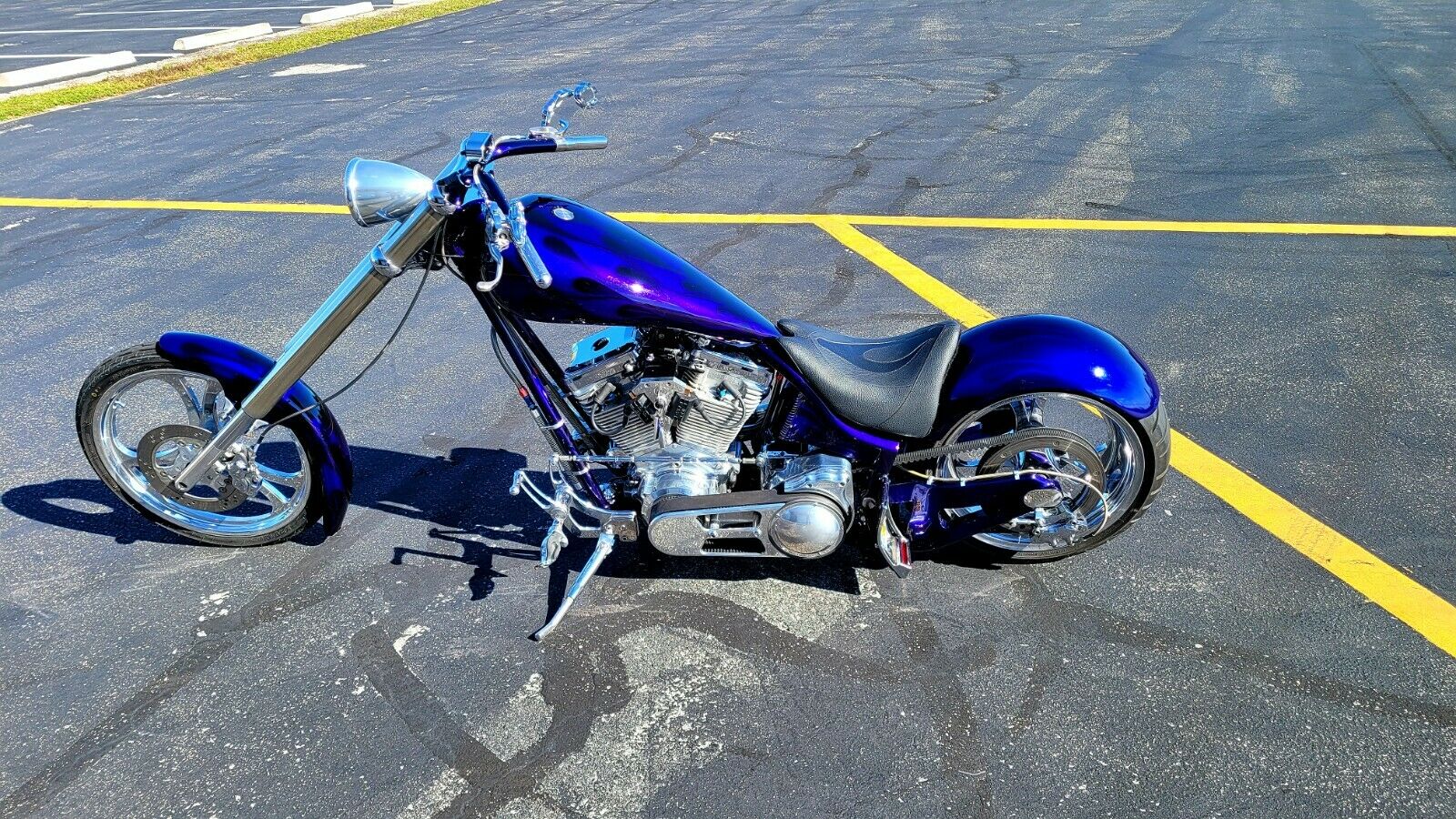 2003 Custom Built War Eagle Softail Chopper for sale