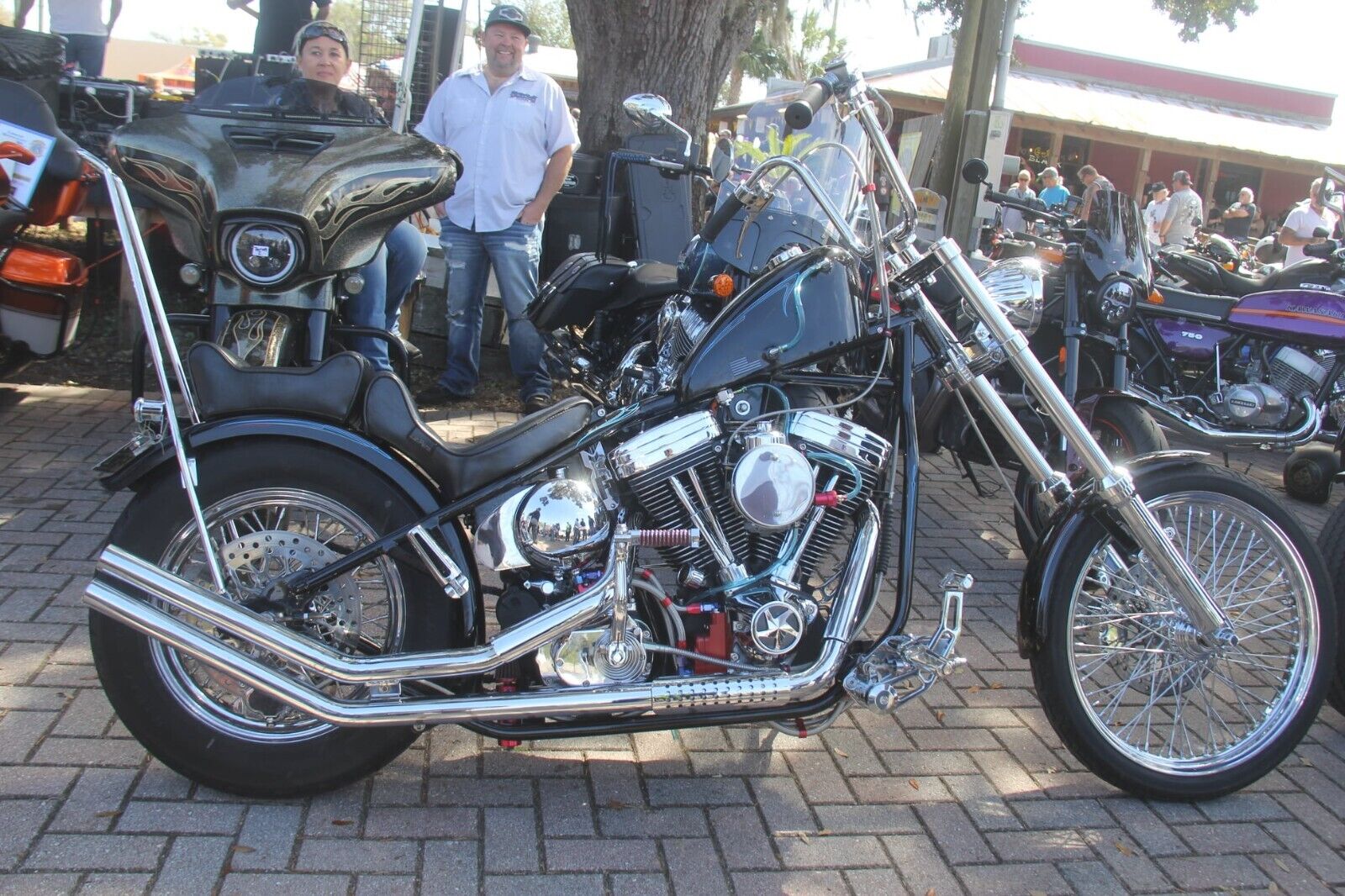 2011 Custom Hardtail Chopper @ Custom bikes for sale