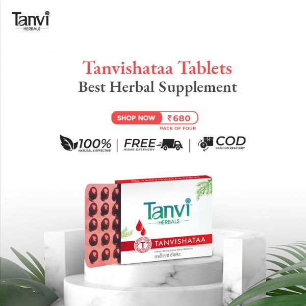 Herbal Supplement for Immunity, Acidity, Headache - Tanvishataa Tablets