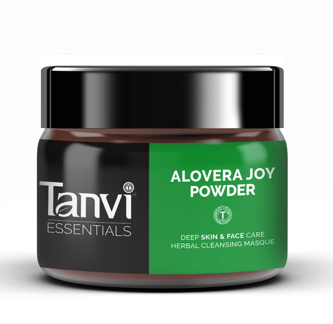 Alovera Joy Powder: Herbal Hair & Skin Pack - Tanvi Herbals