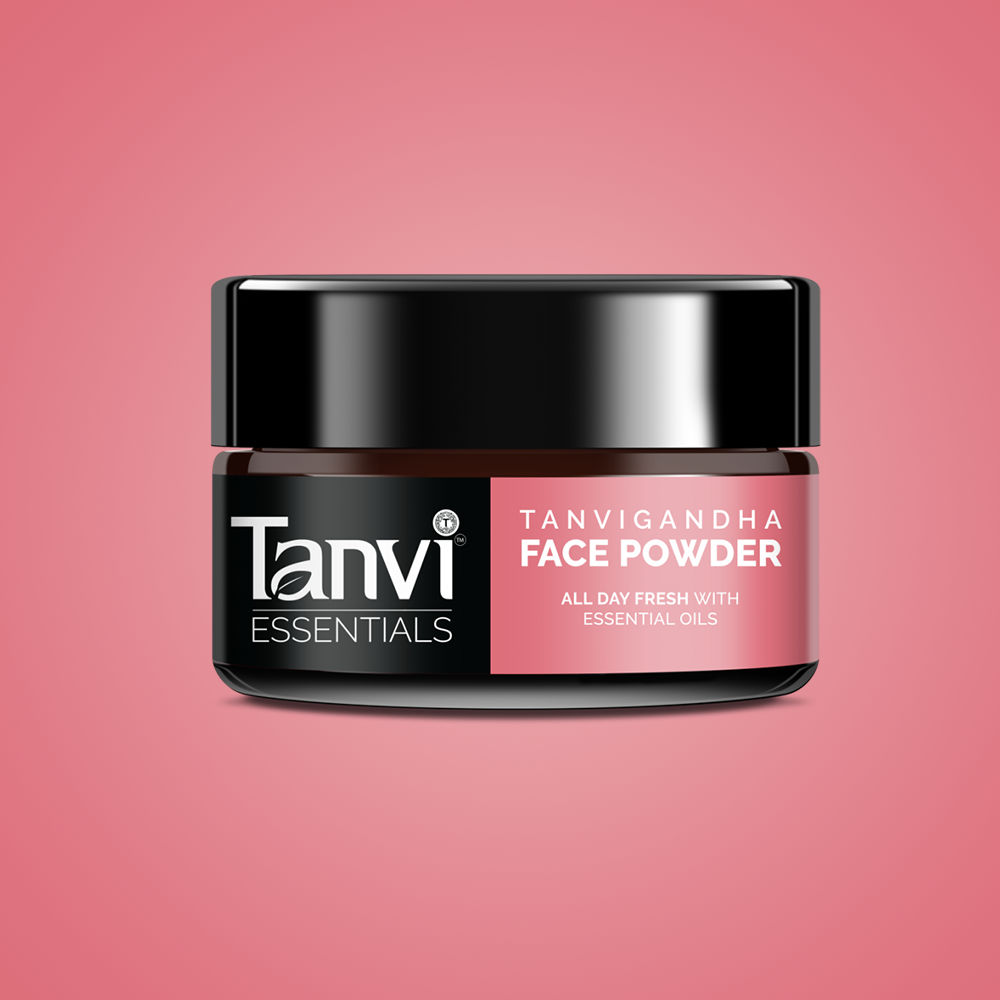 Tanvigandha Face Powder: Herbal Face Powder for Dull Skin- 50gm | Tanvi ...