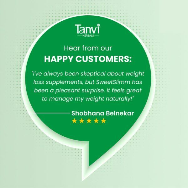 Herbal Supplement for Weight Loss - Tanvi Herbals Sweetslimm