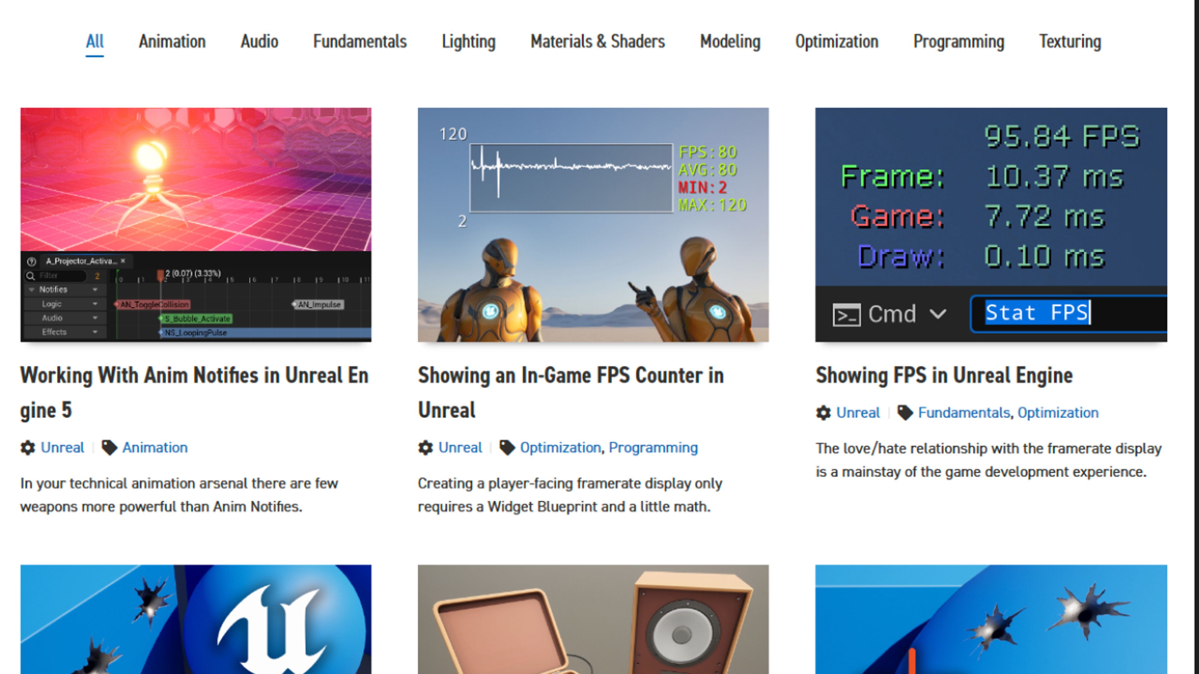 Resource Collection | Unreal Directive