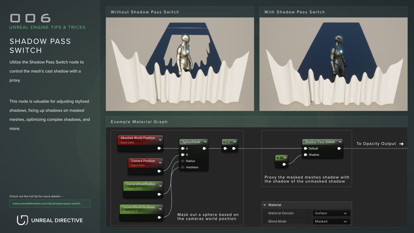 UE Tip: Shadow Pass Switch