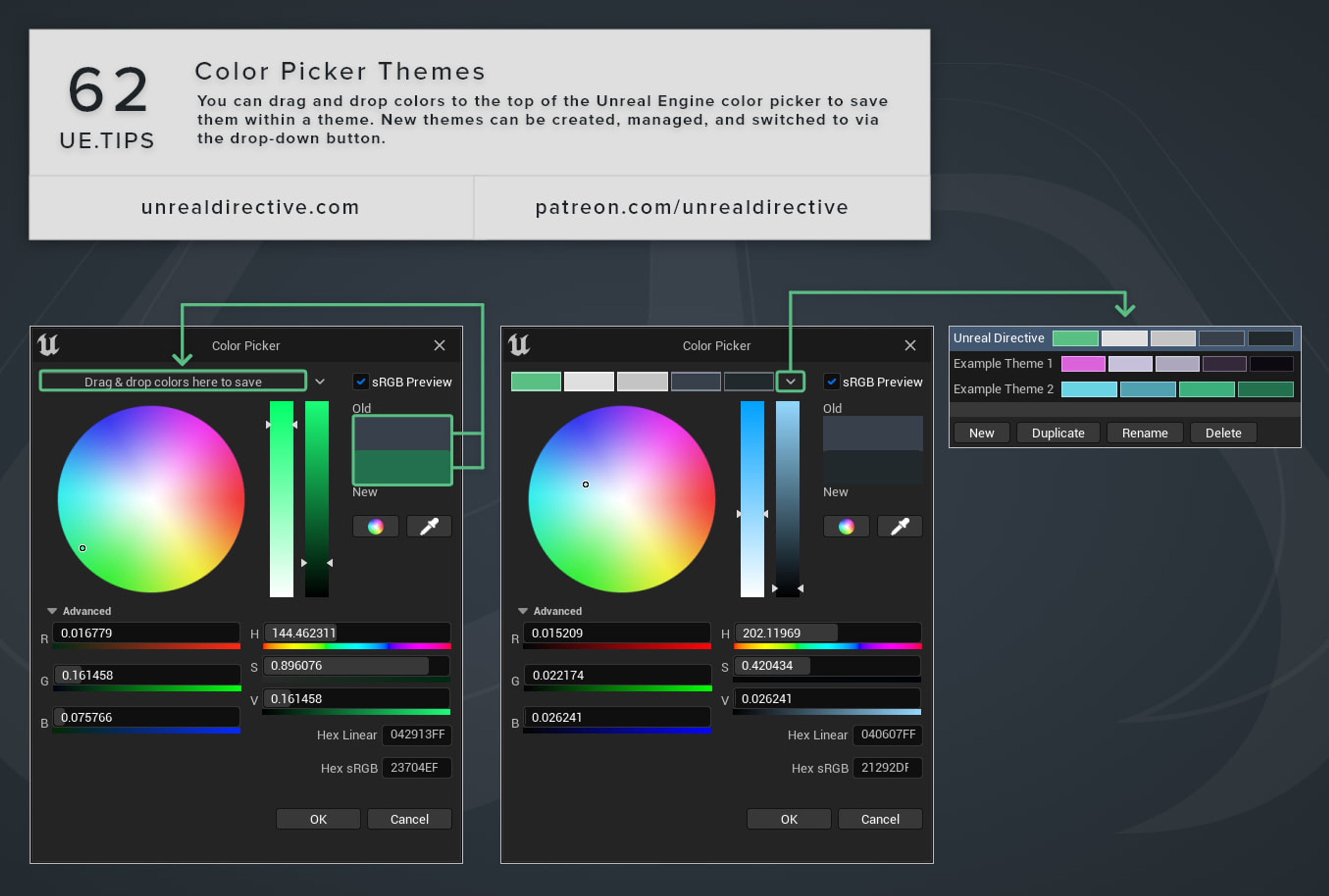UE Tip: Color Picker Themes