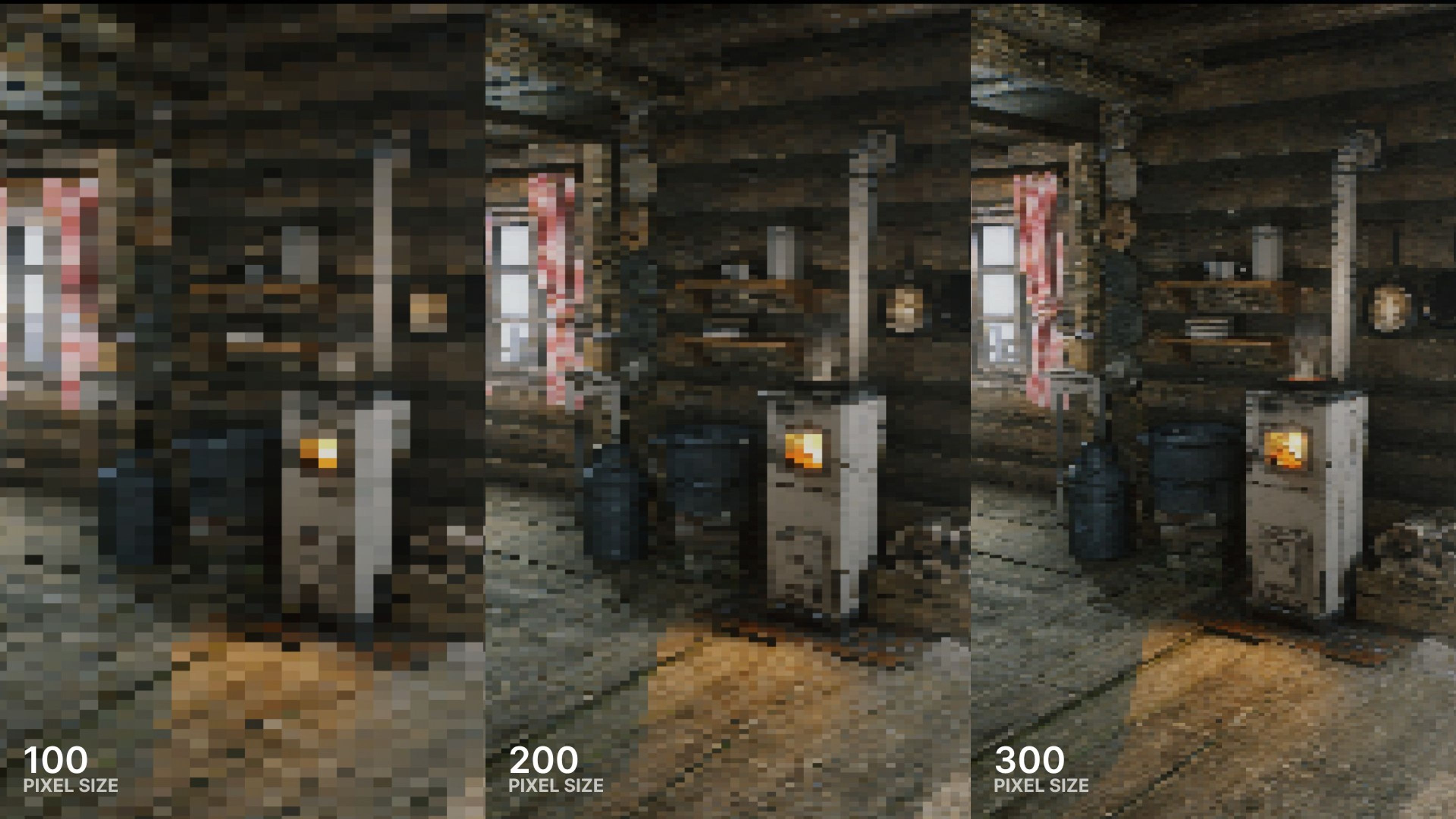 UE Tip: Post Process Pixelization