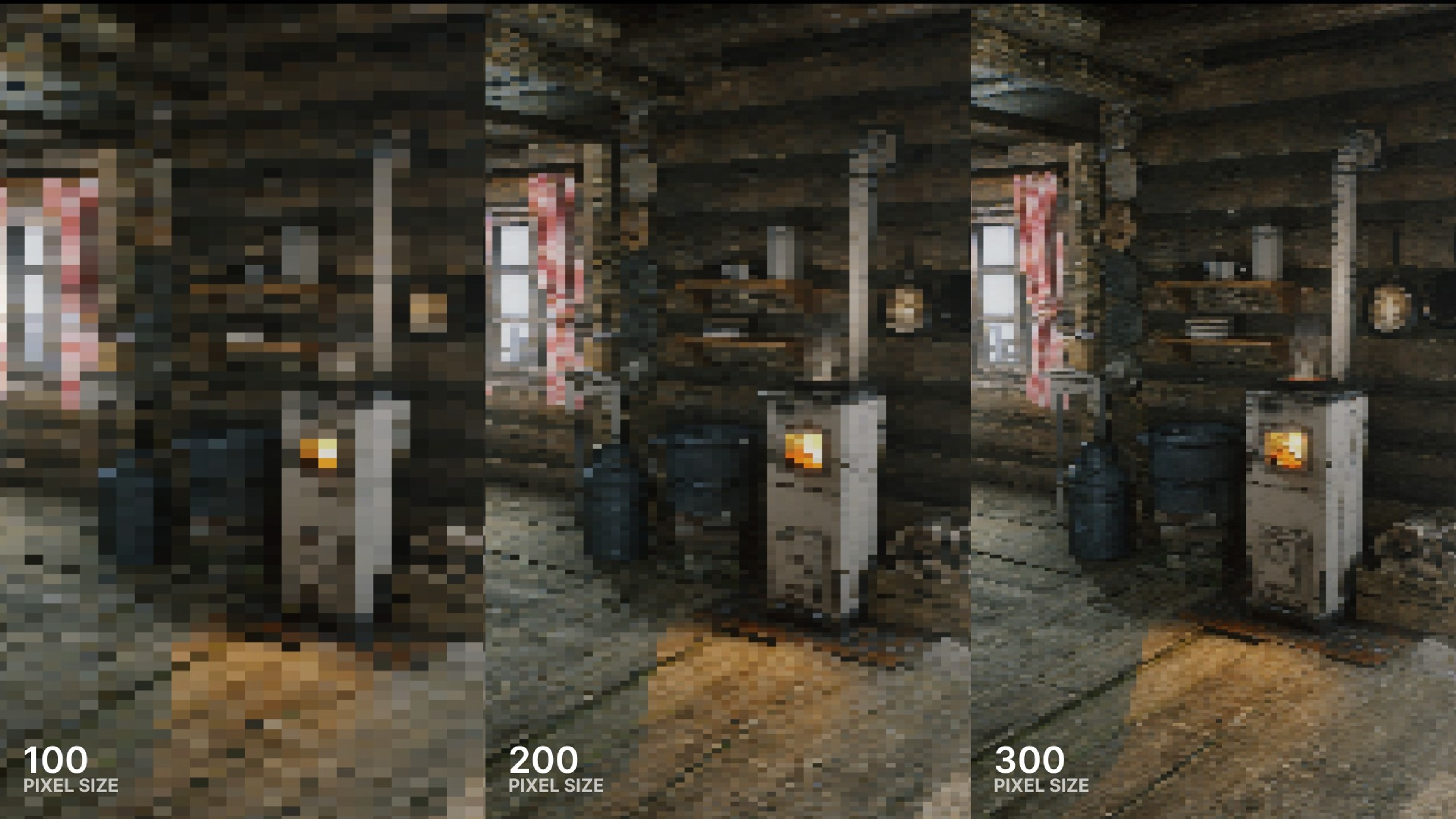 UE Tip: Post Process Pixelization