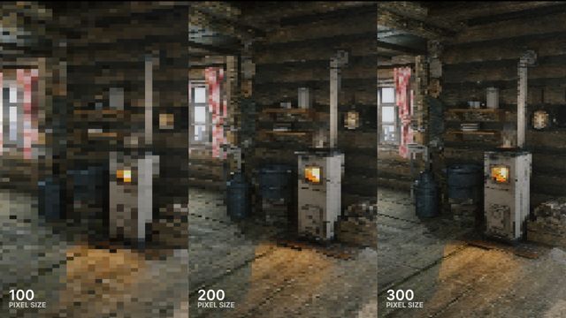 Ue Tip Post Process Pixelization
