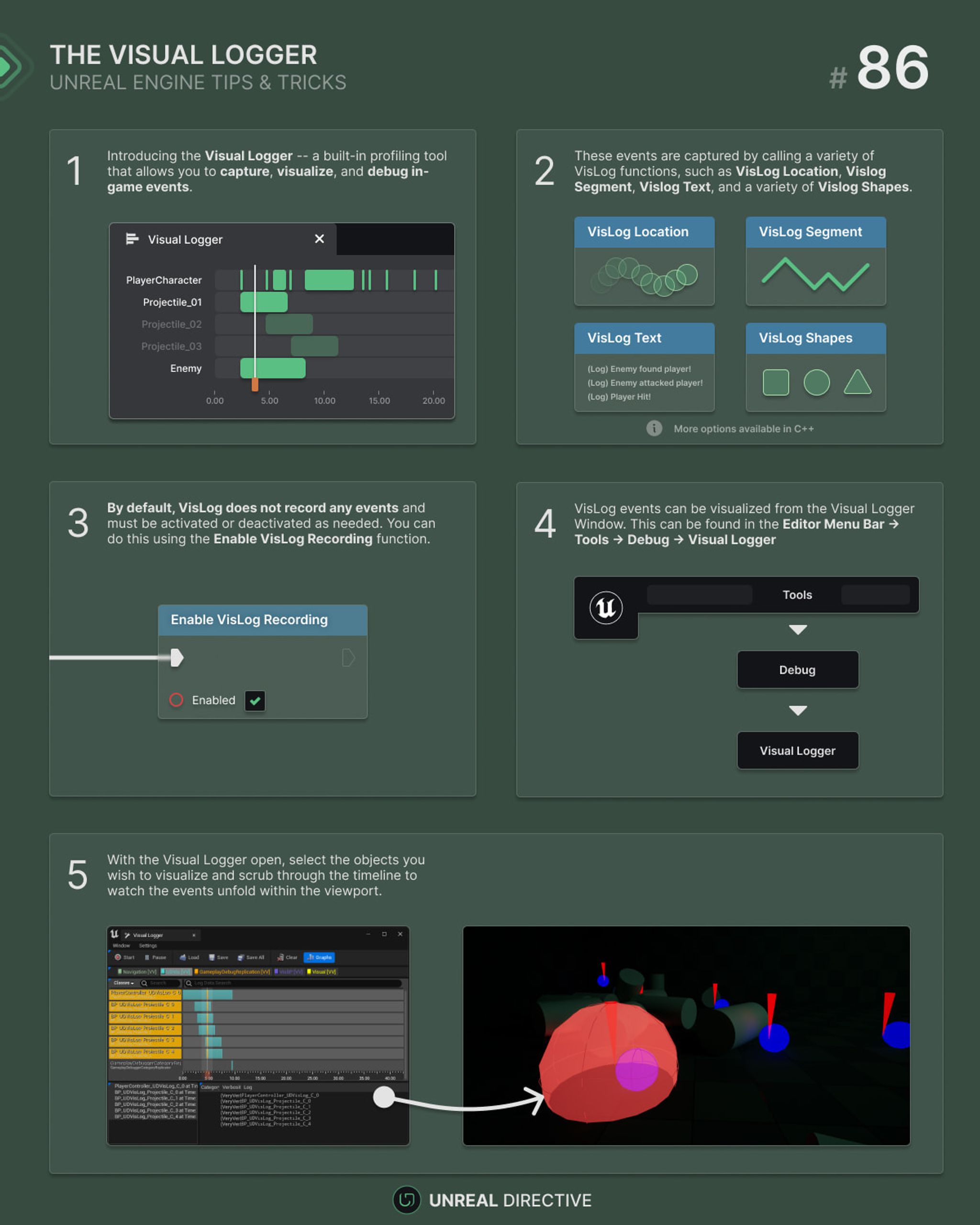 UE Tip: The Visual Logger