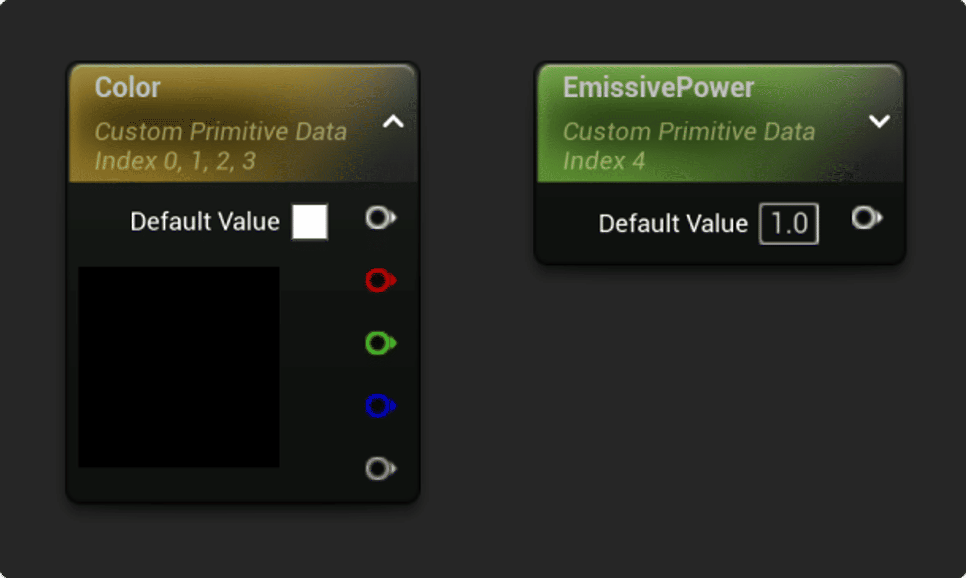 UE Tip: Custom Primitive Data