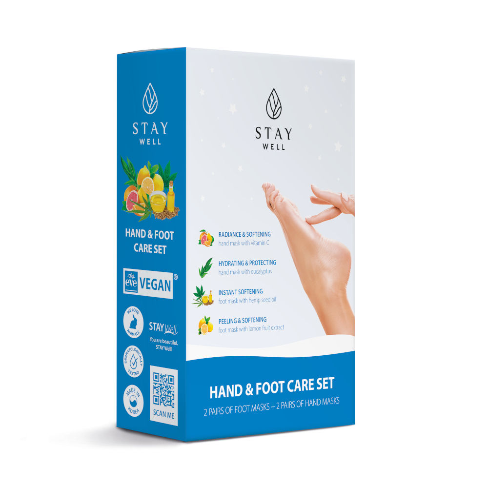 STAY WELL Hand & Foot Mask Set - Tradehouse