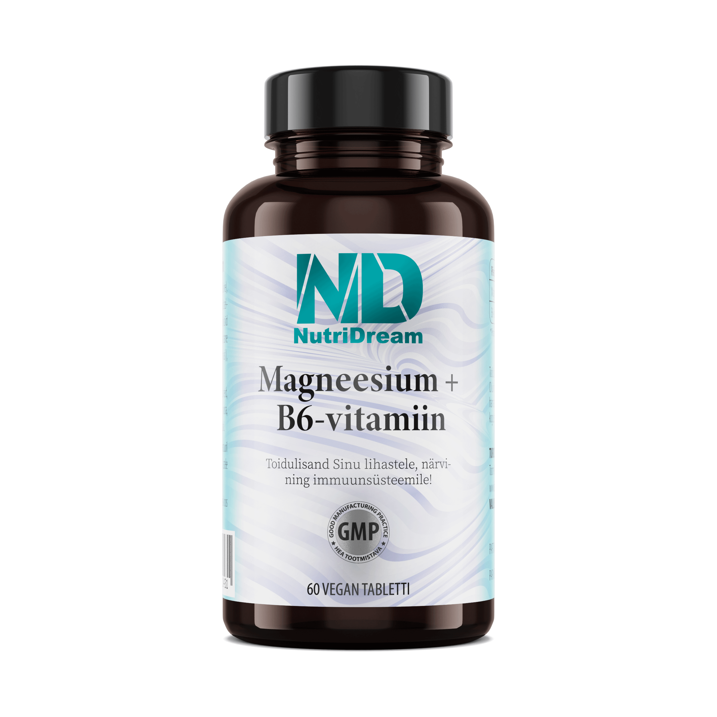 NutriDream Magneesium + B6-vitamiin N60 ravintolisä - Tradehouse