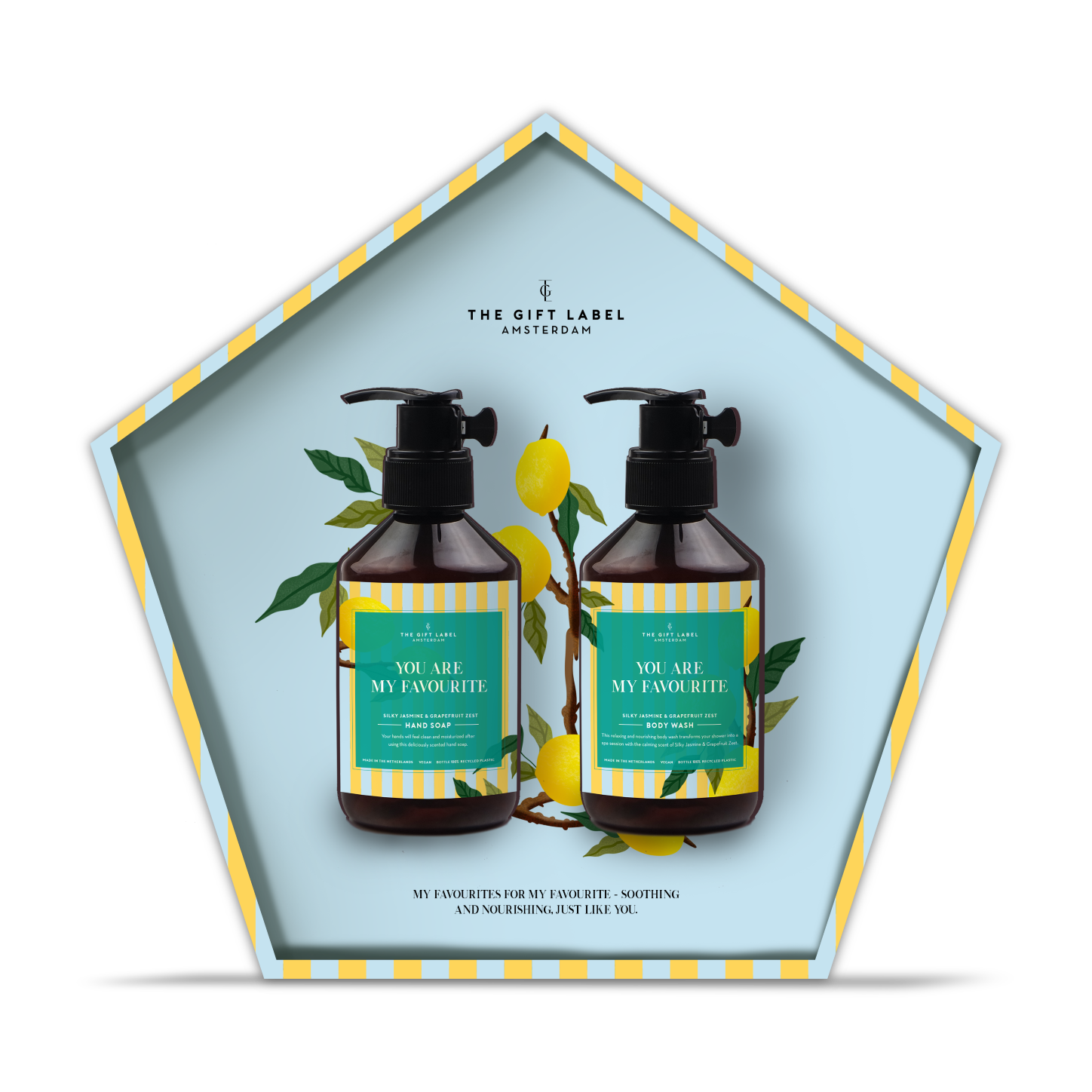 The Gift Label Pentagonal Gift Box - You Are My Favourite - Tradehouse