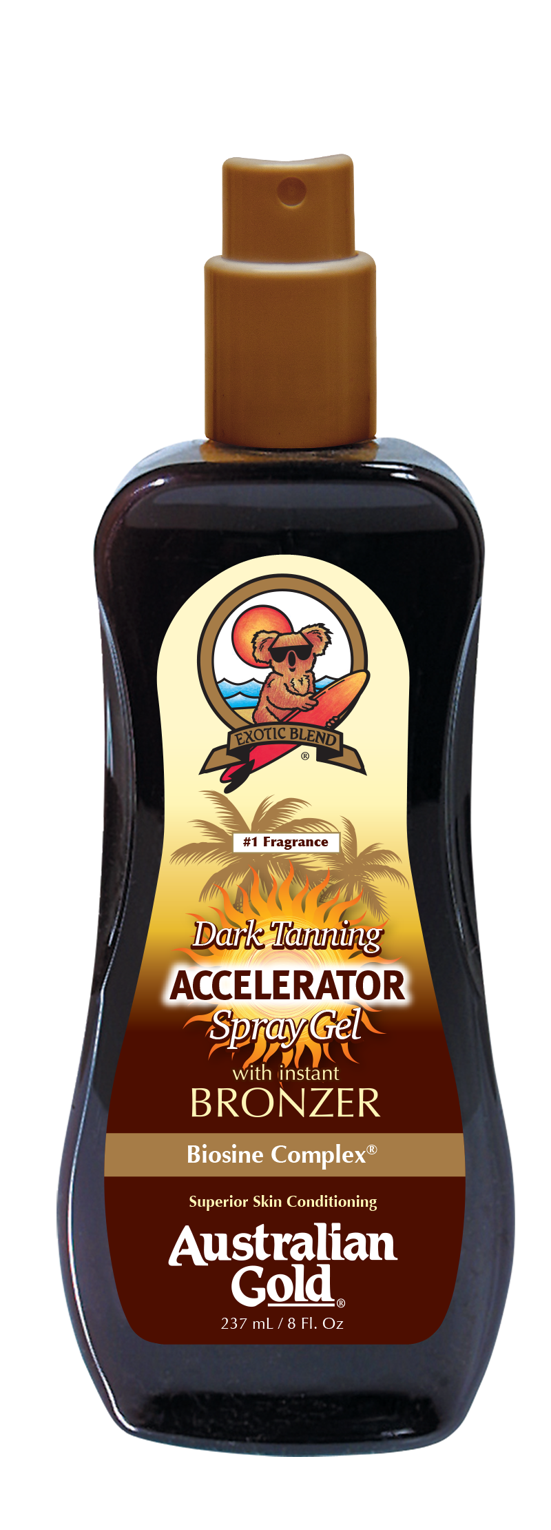 Australian Gold Accelerator Spray Gel With Bronzer - Tradehouse