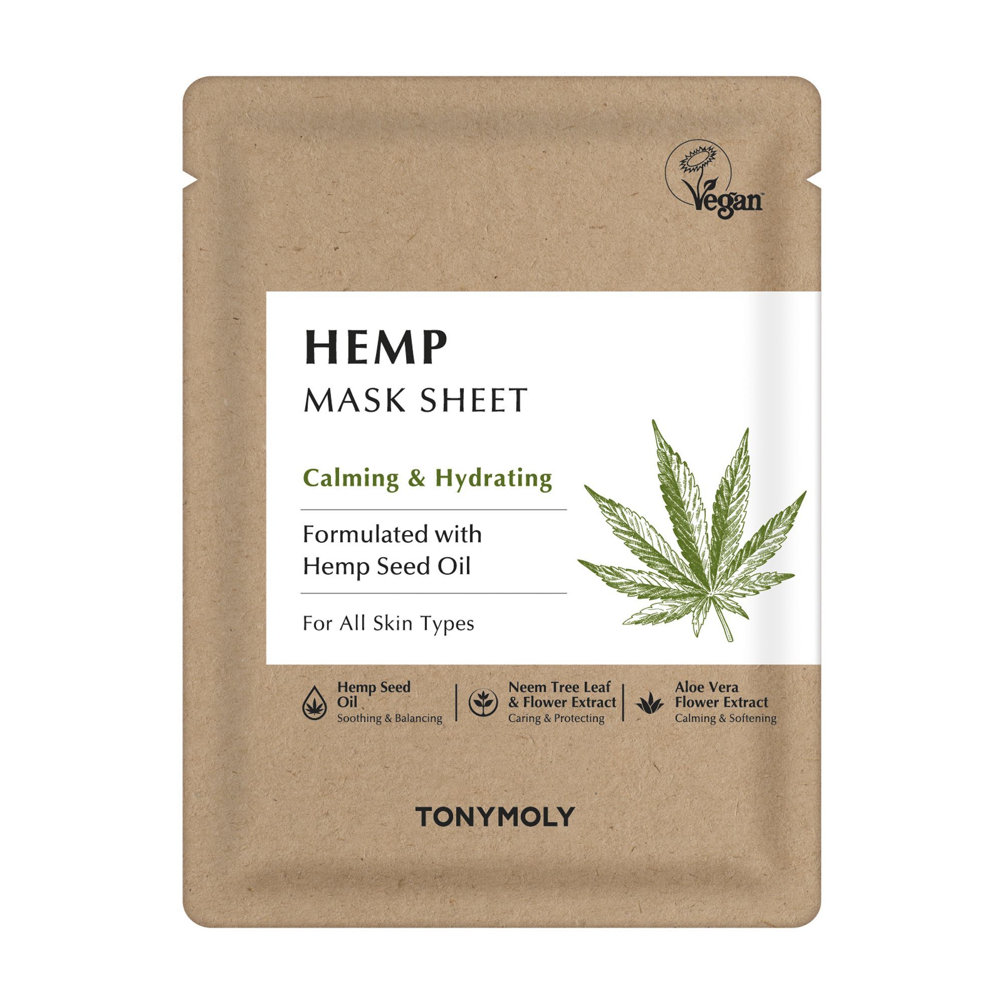 Tonymoly Hemp Sheet Mask - Tradehouse