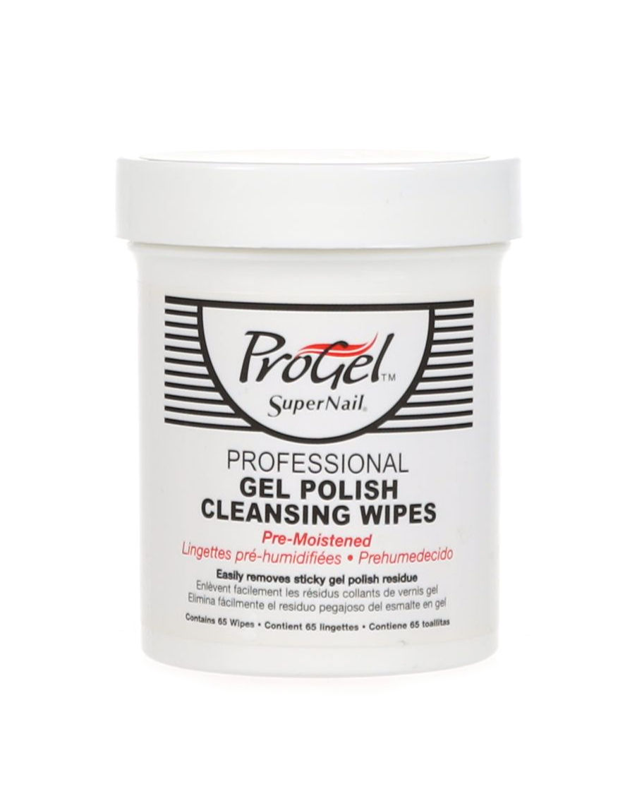 Supernail ProGel Gel Polish Cleansing Wipes - Tradehouse