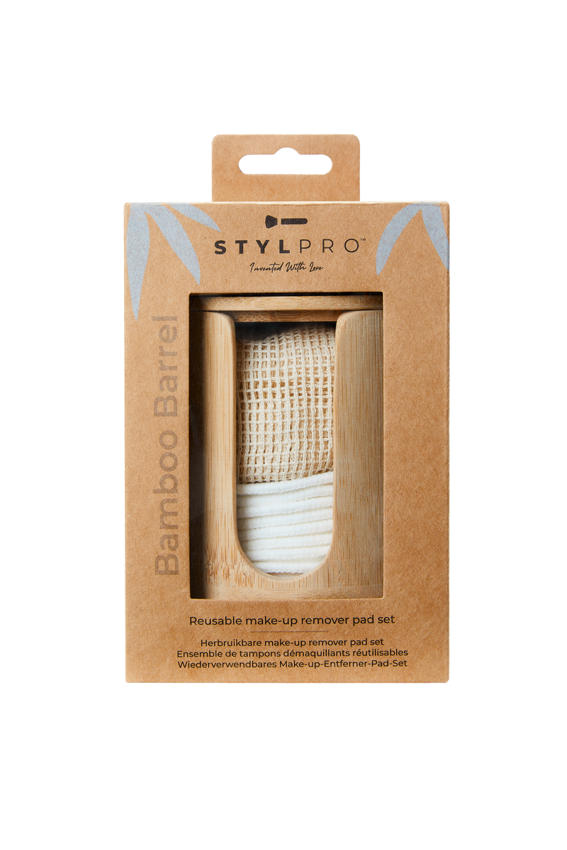 Stylpro Bam Barrel with Bamboo Pads & Laundry bag - Tradehouse