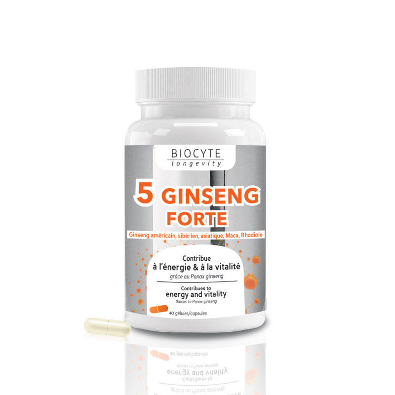 Biocyte 5 Ginseng Forte ravintolisä - Tradehouse