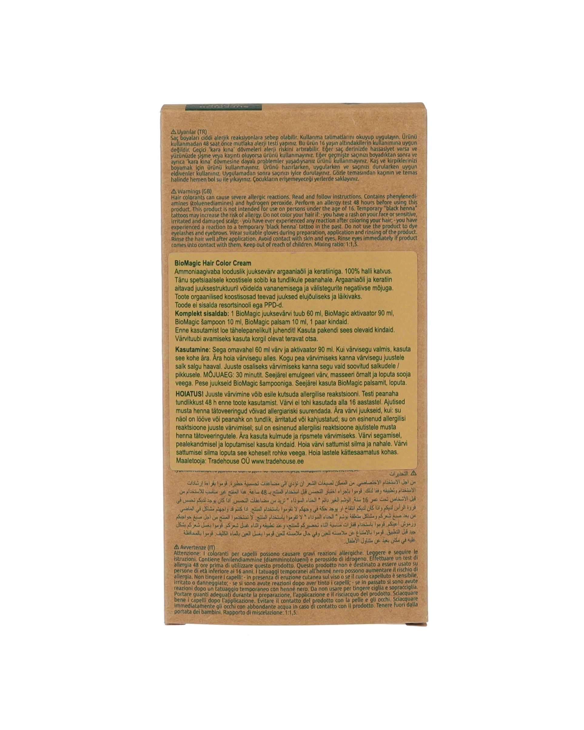 BioMagic Hair Color Cream - Tradehouse