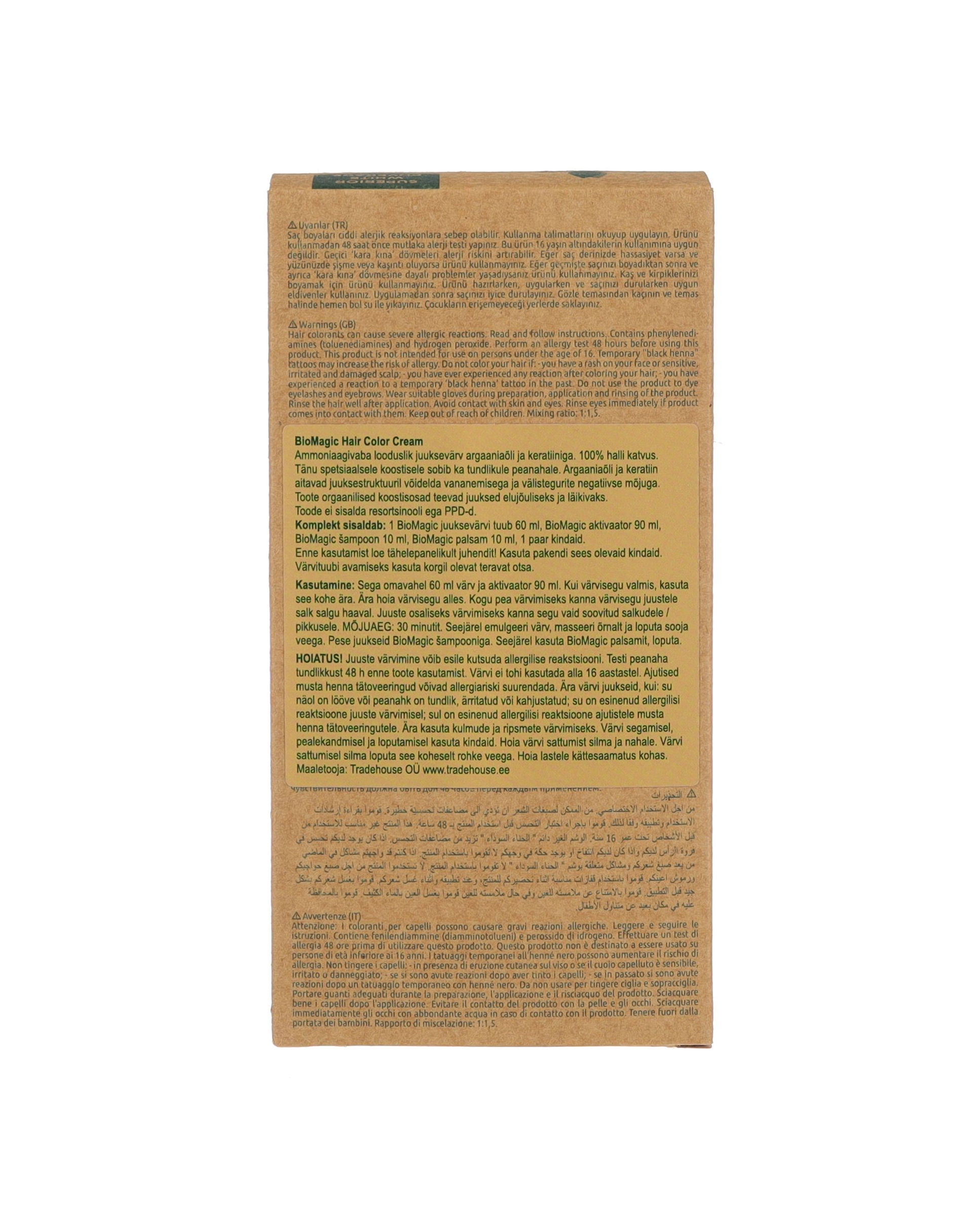 BioMagic Hair Color Cream - Tradehouse