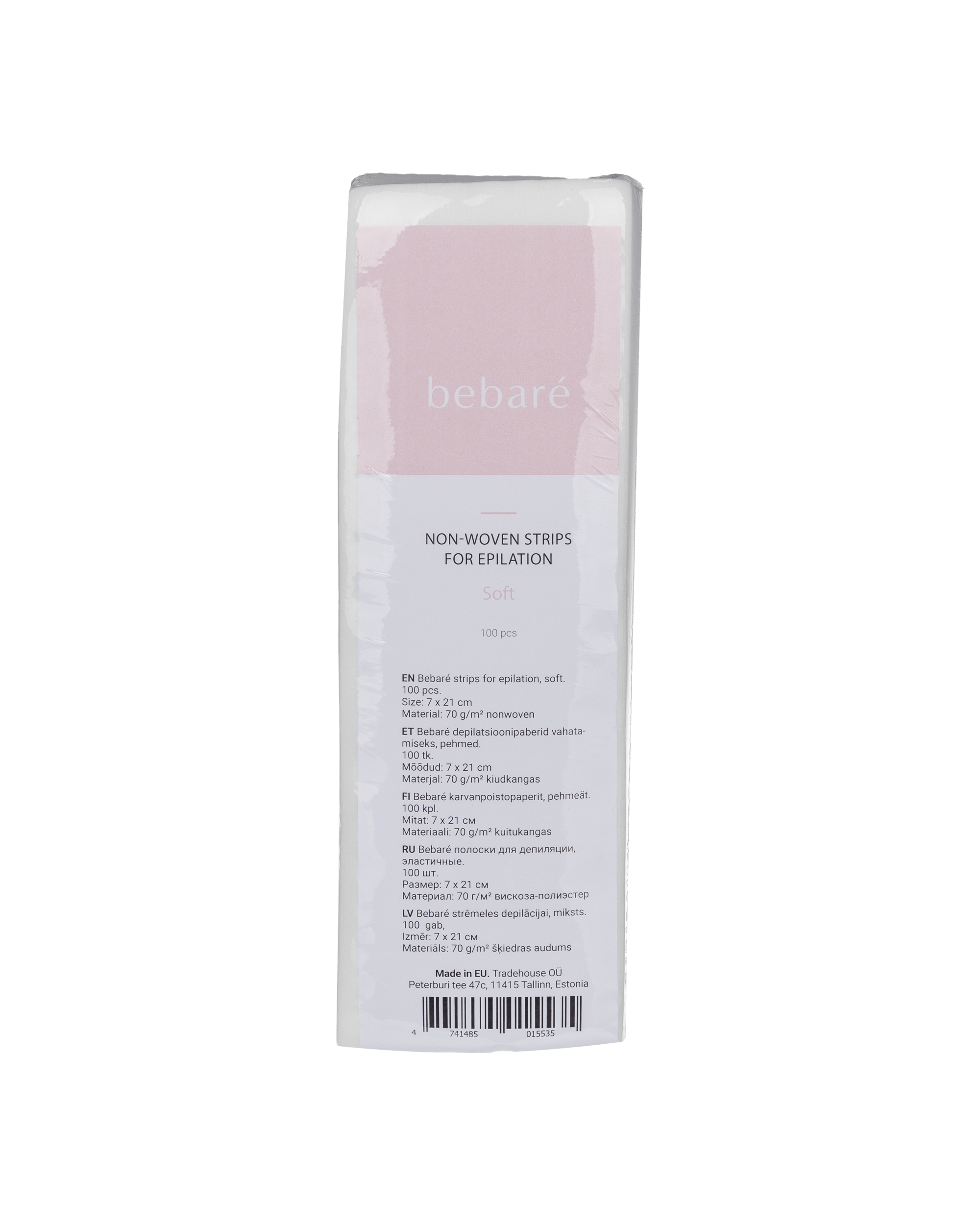 Bebaré Nonwoven Strips for Epilation - Tradehouse