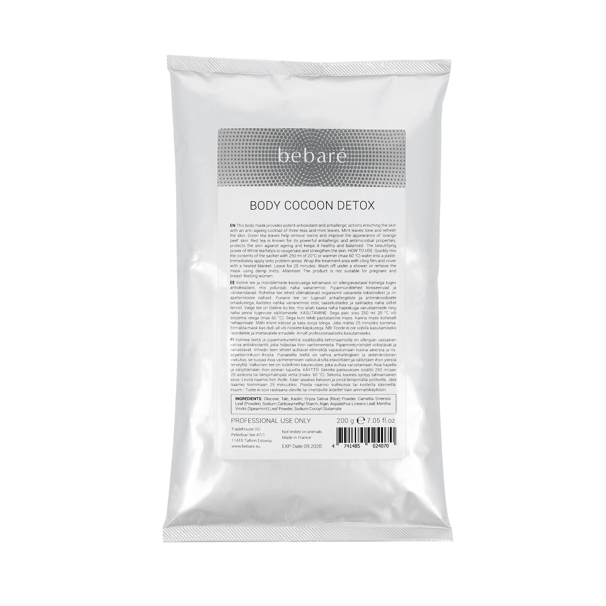 Bebaré Body Cocoon Detox Mask - Tradehouse