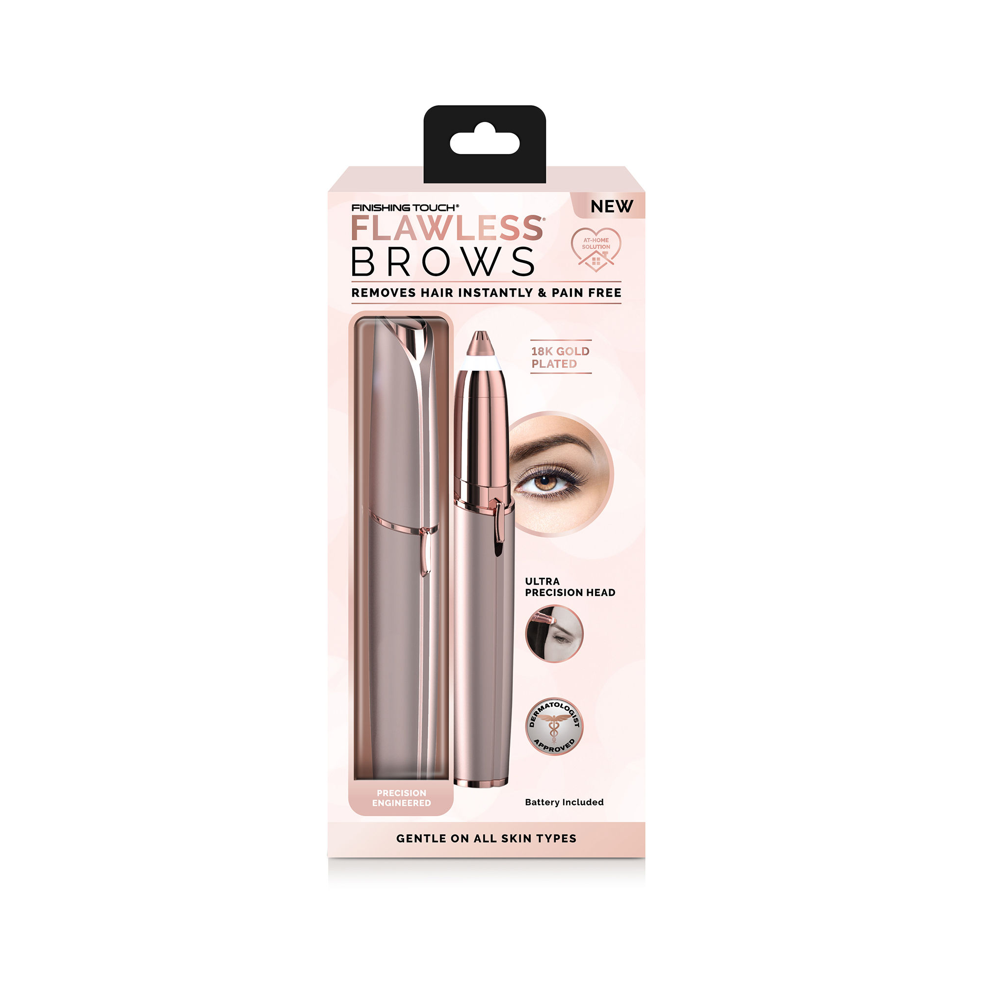 Flawless Finishing Touch Brow Battery epilators uzacu zonai - Tradehouse
