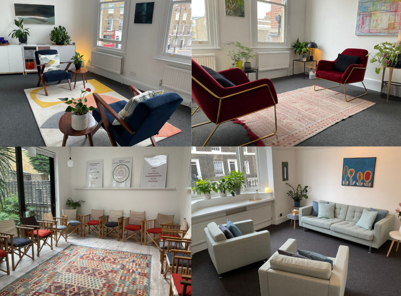 Talking Therapy Rooms in Beautiful New Practice. Designed by talking ...