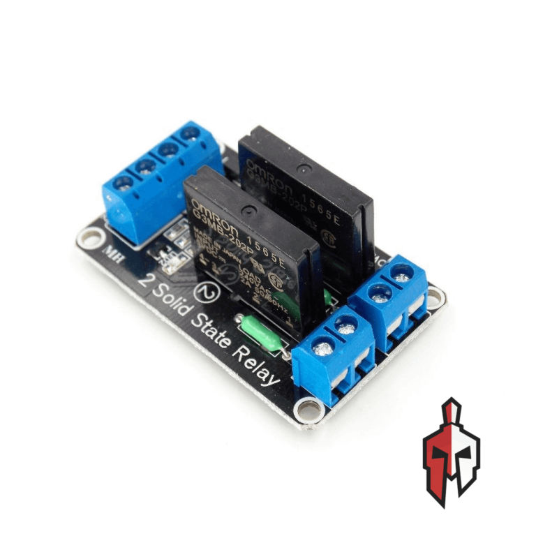2 channel 5V DC OMRON Solid State Relay Module - Alphatronic