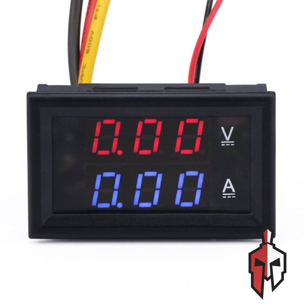 Digital Voltmeter & Ammeter Dual Display - Alphatronic