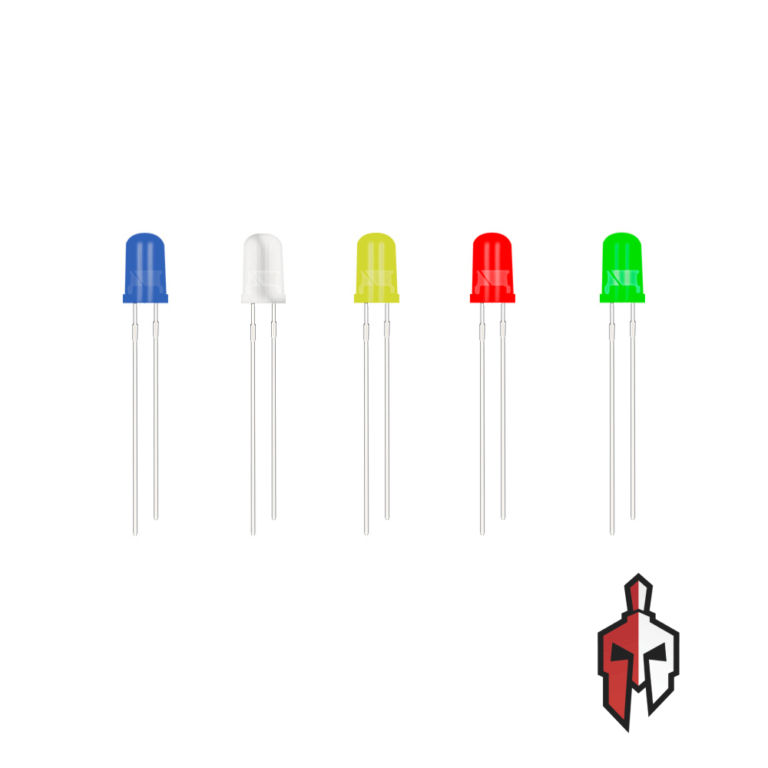 LED 5mm Bulb Common Anode - Alphatronic