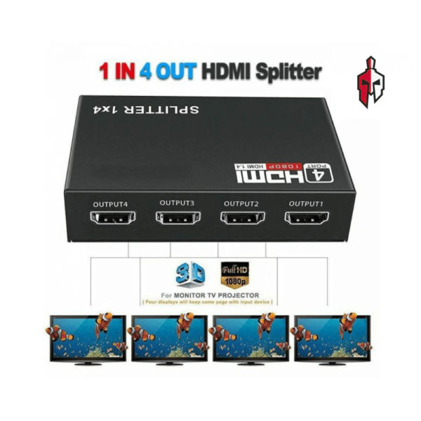 HDMI 4-Way Splitter - Alphatronic