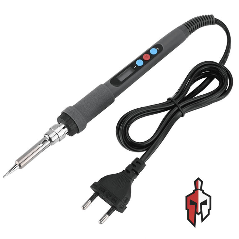 60W Soldering Iron Adjustable Temperature with Display - Alphatronic