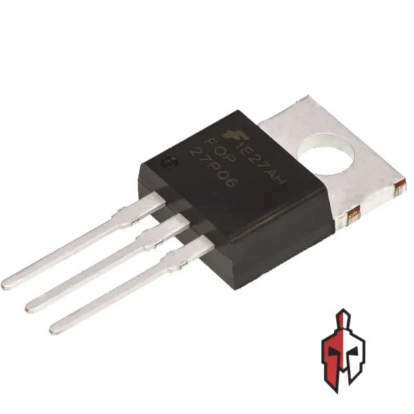 FQP27P06 P Channel MOSFET 3V3 TTL Compatible - Alphatronic