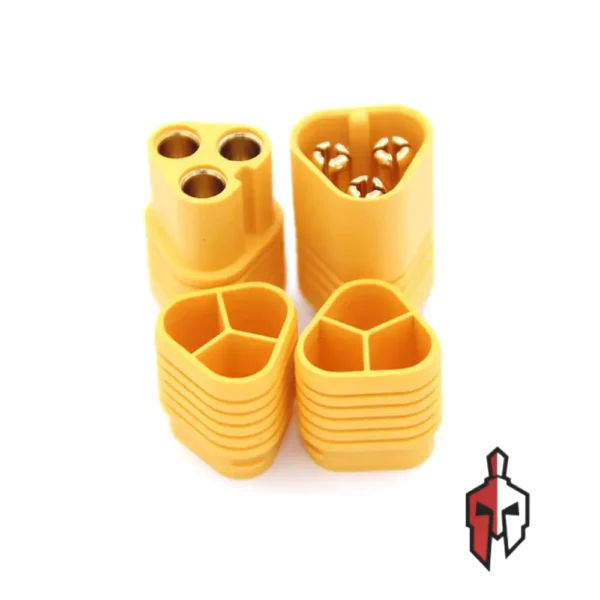 MT60 Connector 3.5mm 3 Pin Male Female Pair - Alphatronic