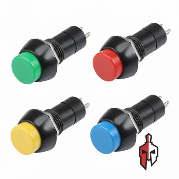 Panel Mount Toggle Push Button Switch PBS-11A - Alphatronic