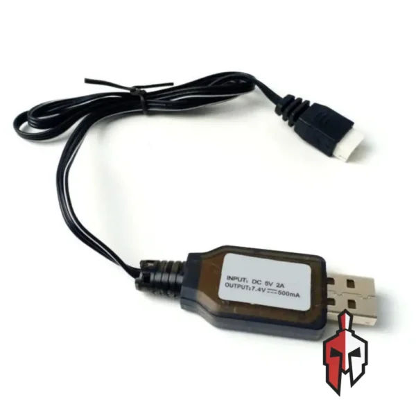 LiPo USB Battery Charger 2S 7.4V - Alphatronic