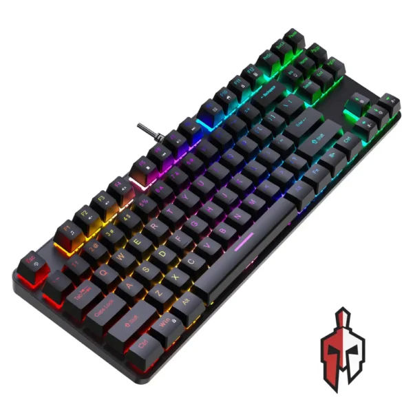 RGB Mechanical Keyboard USB Wired WY87 - Alphatronic