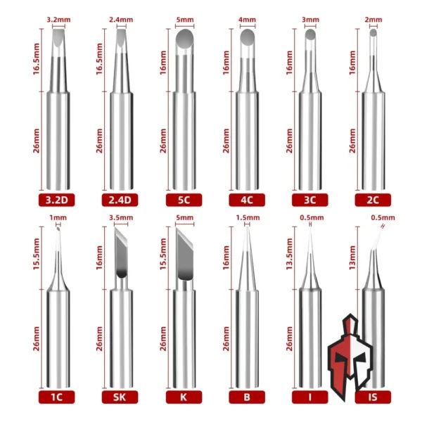 Soldering Iron Replacement Tip for 908 Series - Alphatronic