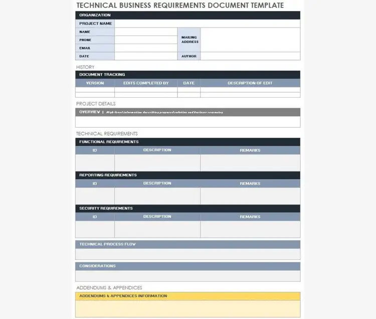 Top 9 Free Business Requirements Document (BRD) Templates