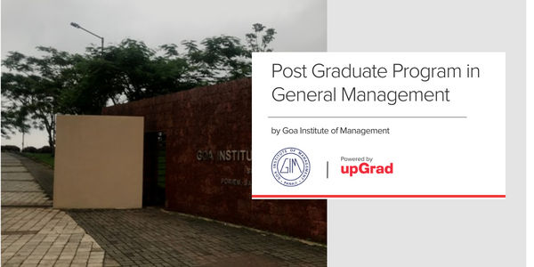 Post Graduate Program in General Management | GIM