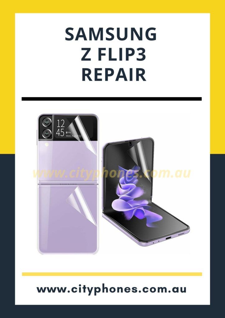 Samsung Galaxy Z Flip3 Screen Repair in Melbourne