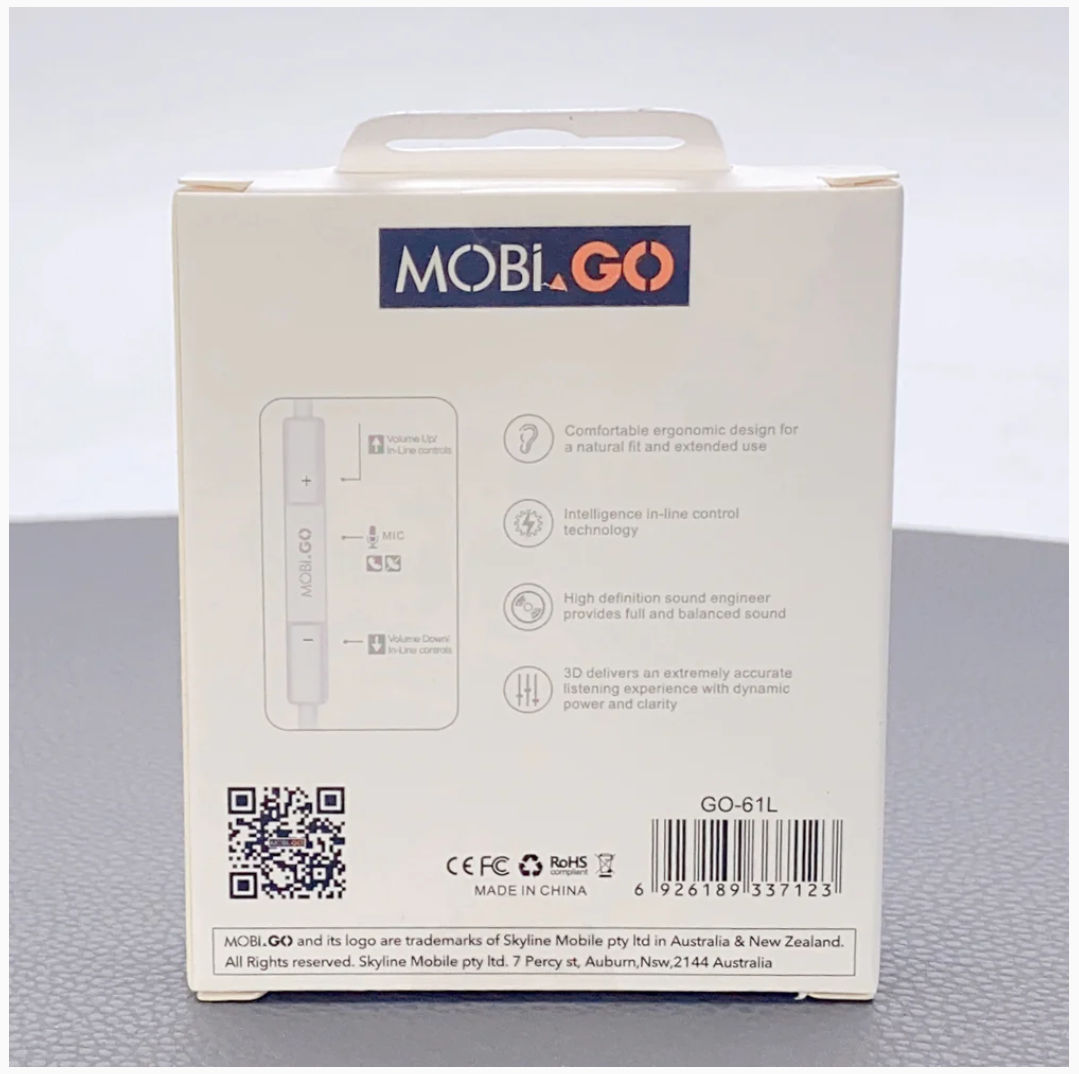 Mobigo Lightning Earphone for IPHONE 7 onwards – GO61L