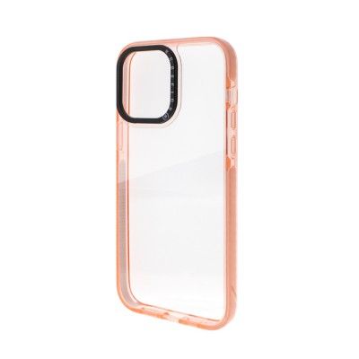 IPHONE 14 Pro Max Pink Sandy Color Shockproof Cover Case
