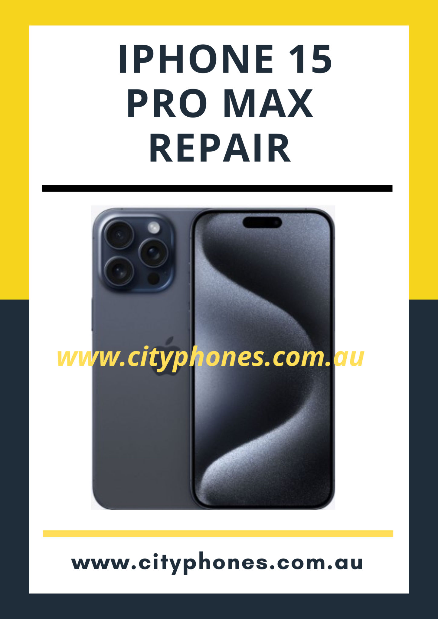 iPhone 15 Pro Max Screen Replacement | Cityphones